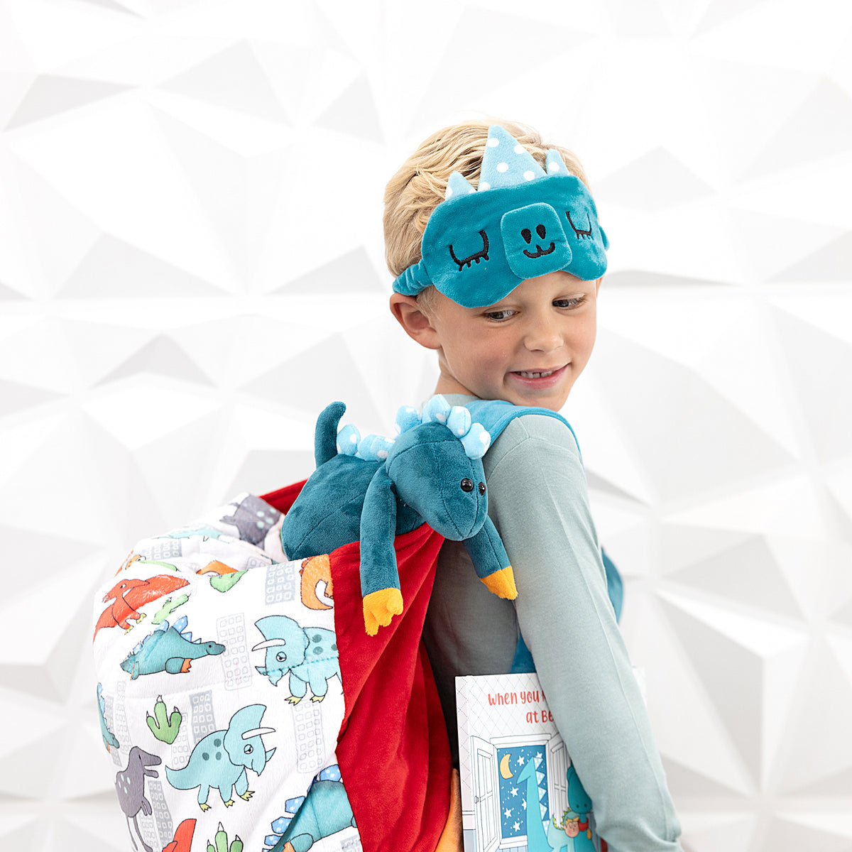 Dino Bundles | Plushie, Minky Blanket, & More | HuggaBuddies