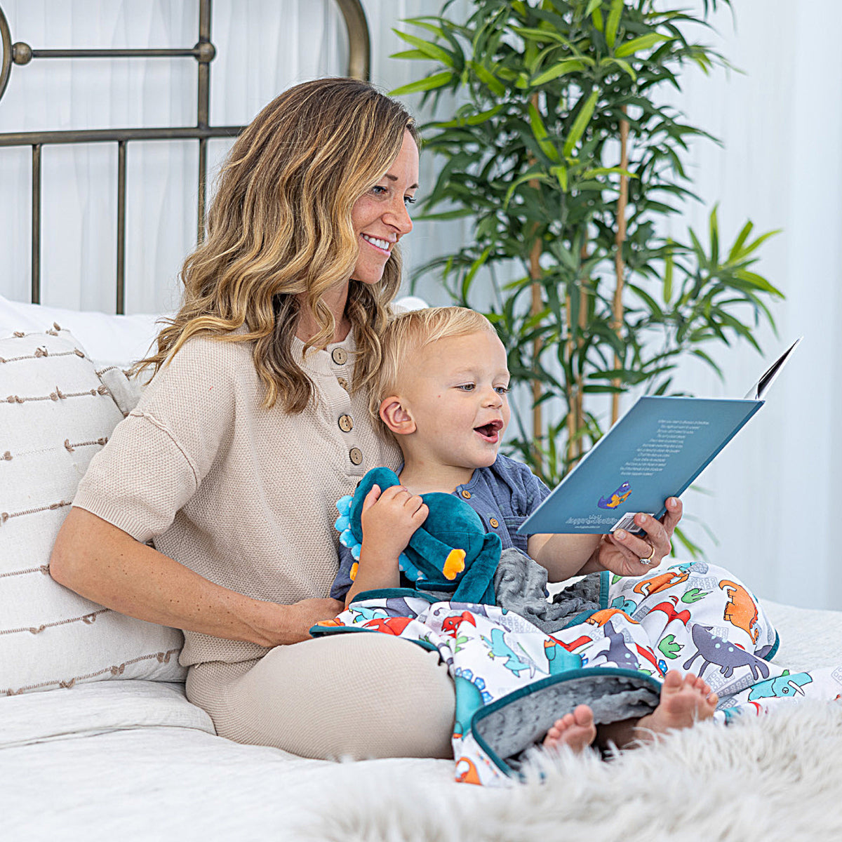 Dino Baby Snuggle Bundle | Stuffed Animals & Plushies | HuggaBuddies